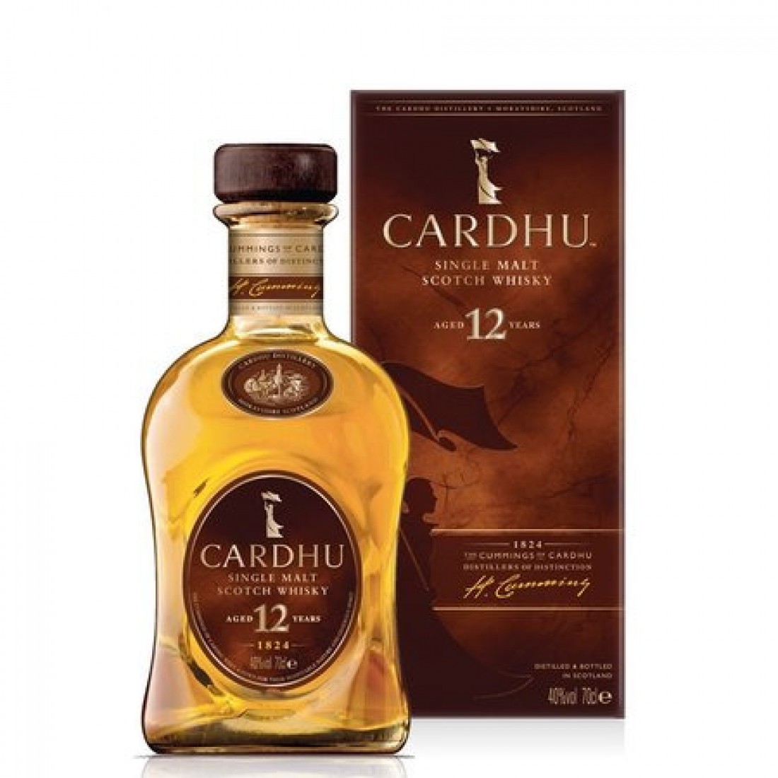 Whisky Single Malt Cardhu, 12 ani, 40% , 0.7L , Scotia